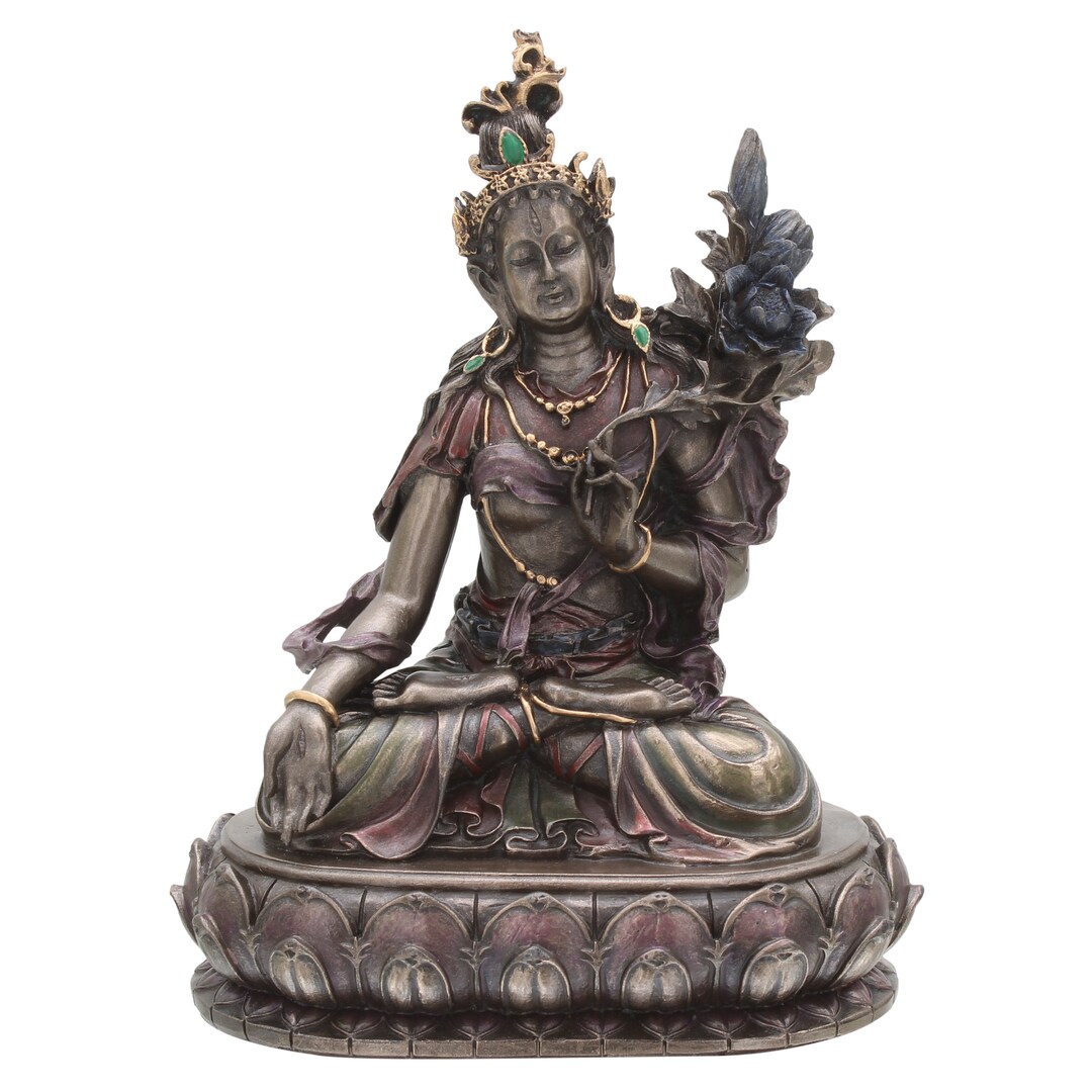 Goddess Tara Statue - Female Buddha Sculpture - Female Bodh Shakti ...