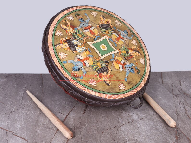 Nangada With Hand Painting - 3 Pc Set for Home Decor - Temple Decor ...