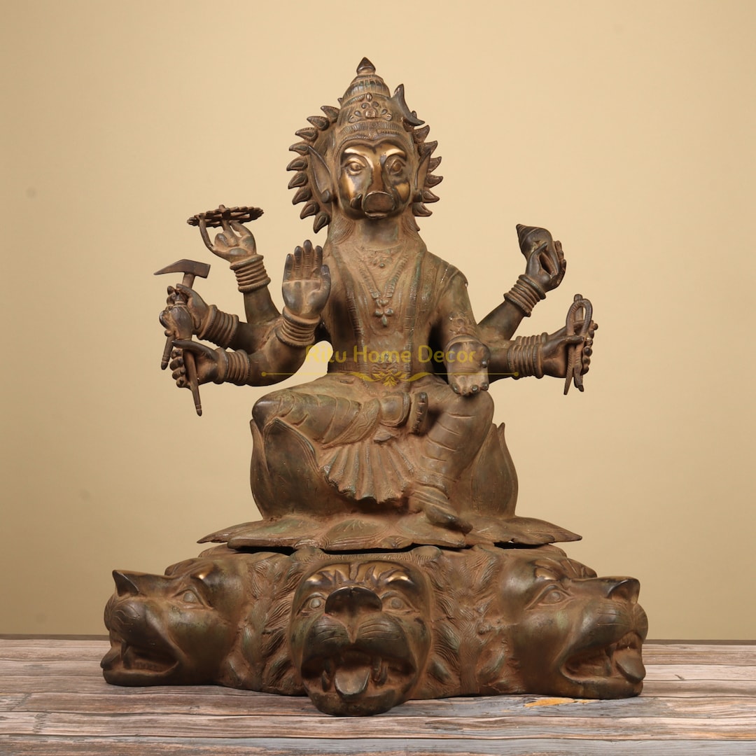 Varahi Devi Statue - Barahi Ma Sculpture - Matrikas - Dandini Devi ...