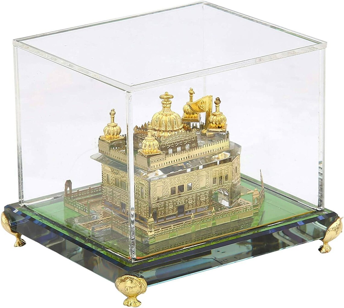Golden Temple Amritsar Replica Crystal Glass Made Sri - Etsy