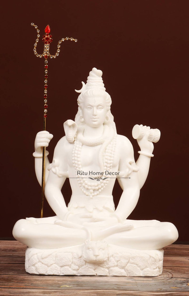 Lord Shiva 21 Cm Statue God Mahadev Idol Shiv Shankar - Etsy