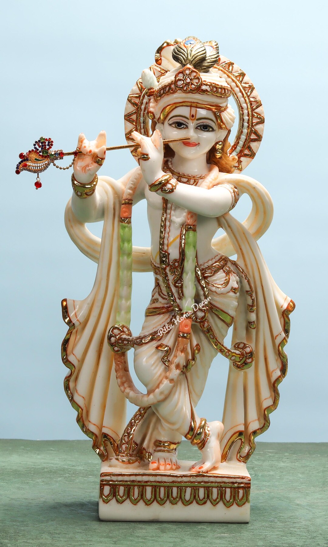 Lord Krishna 14" Statue - Giridhar - Gopal - Madhav - Keshav - Shayam ...