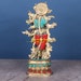 Brass Radha Statue 12 Inch Radha Idol Hindu Religious Love Symbol Radhe ...