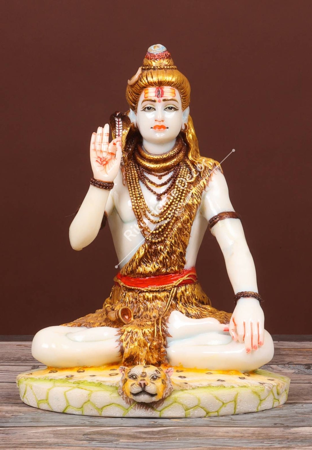 Lord Shiva 10" Statue - God Mahadev Idol - Shiv Shankar Figurine ...