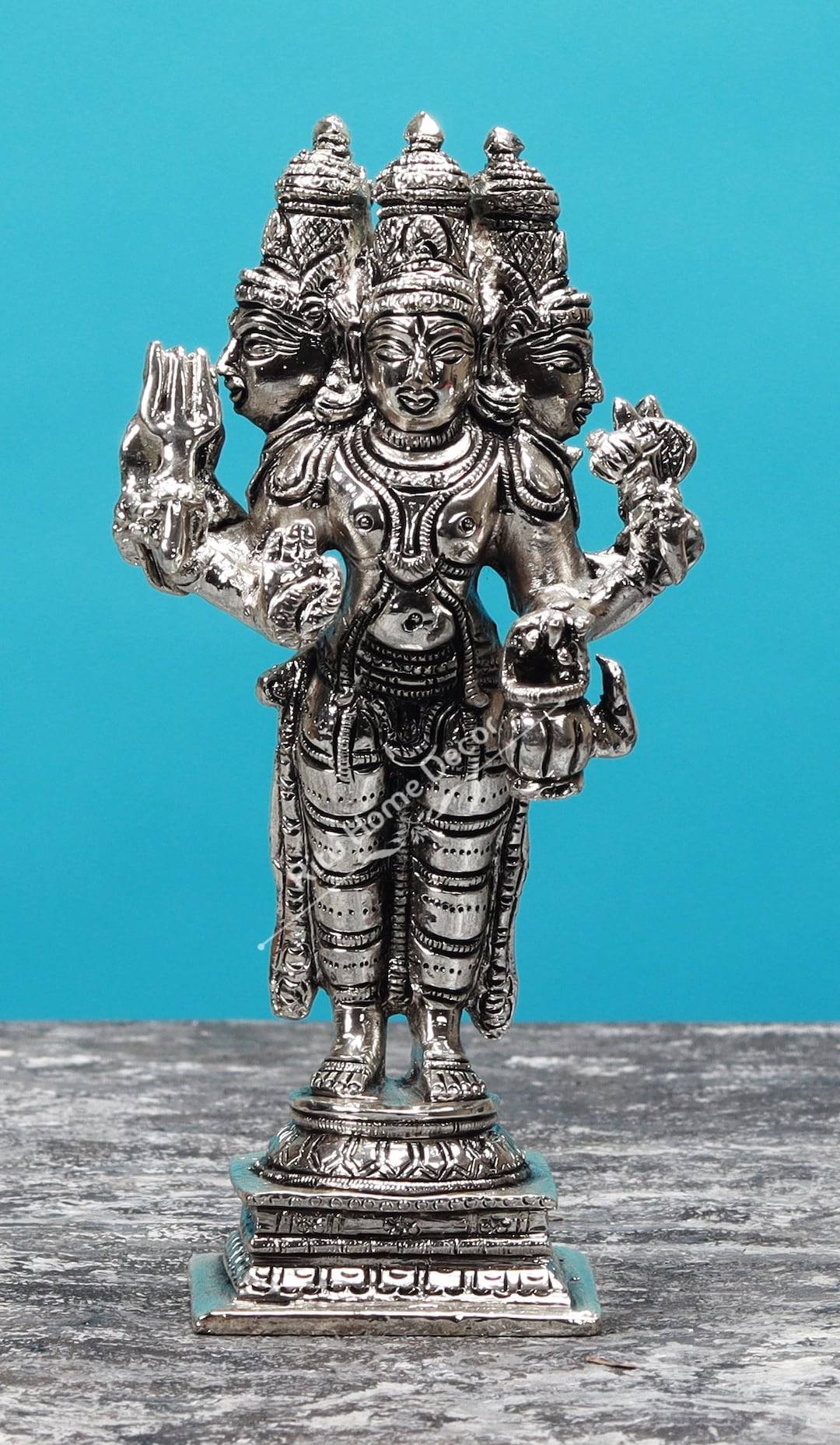 Tridev 6 Statue Bhagwan Vishnu Brahma Mahesh Idol God Figurine Trimurti ...