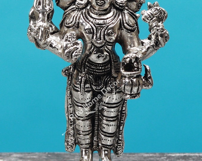 Tridev 6 Statue Bhagwan Vishnu Brahma Mahesh Idol God Figurine Trimurti ...