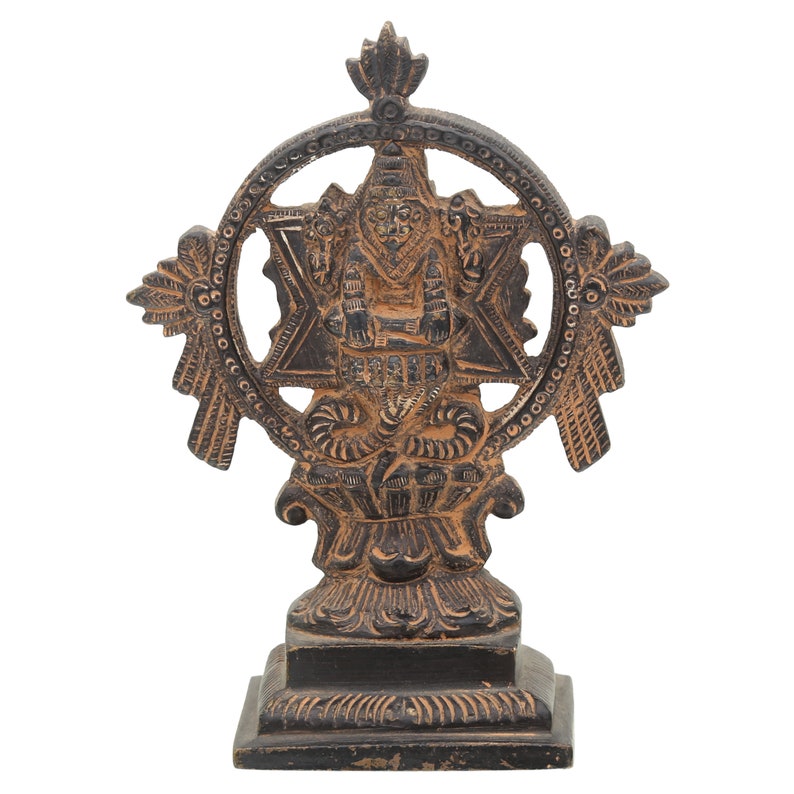 Brass Sudarshan Chakra Idol Lord Vishnu Weapon Statue - Etsy