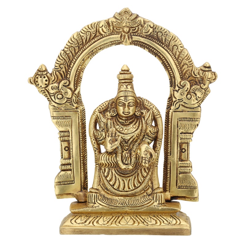 Brass Maa Padmavati Devi Statue Blessing Ma Lakshmi - Etsy