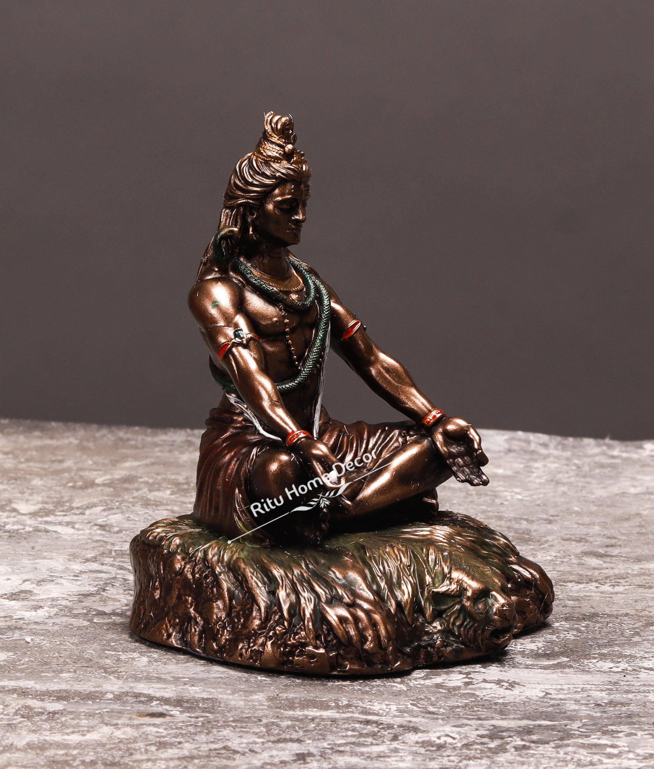 Lord Shiva Statue - God Mahadev Meditation Idol - Bhagwan Shankar ...