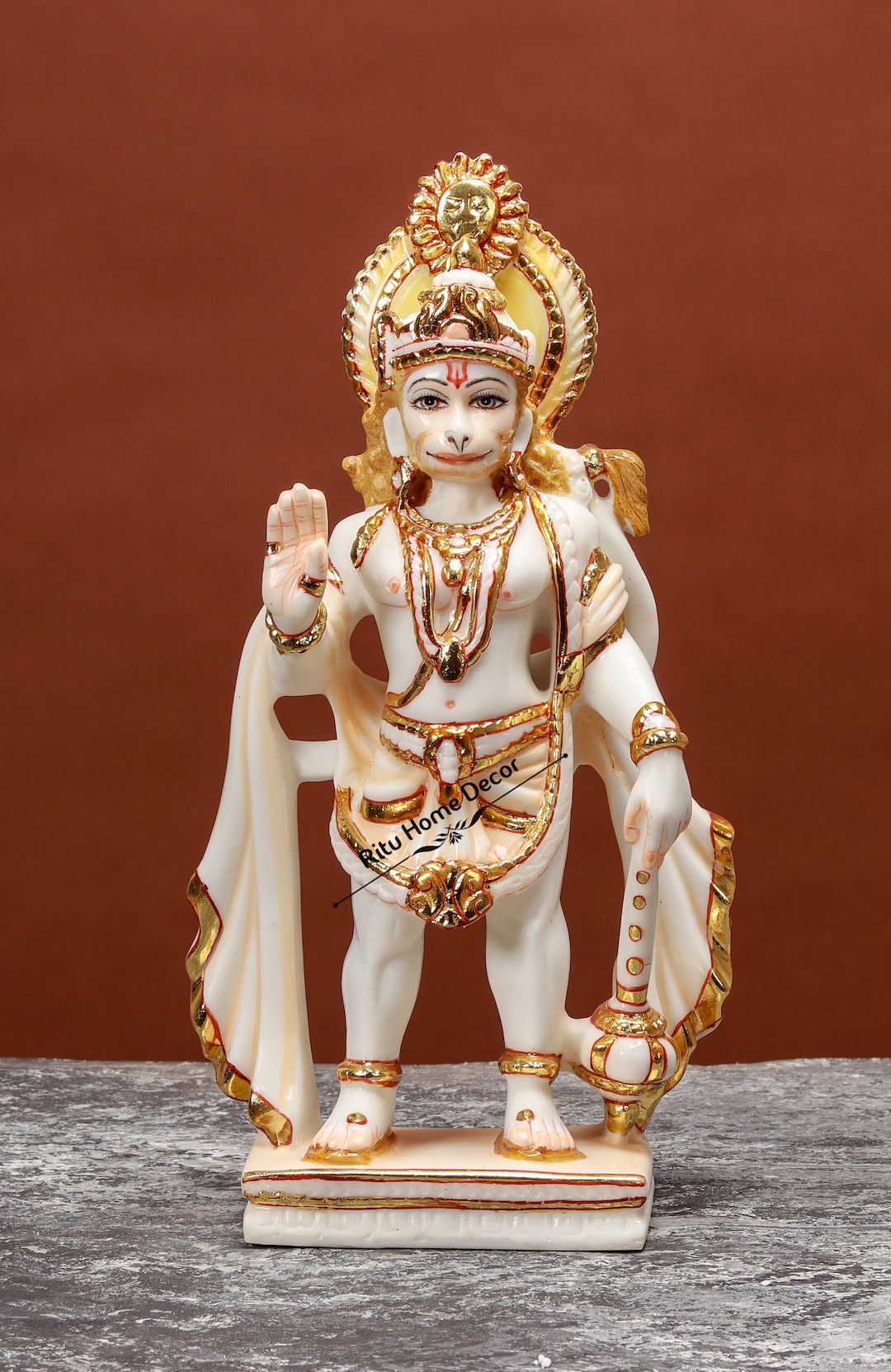 God Bajrang Bali Statue - Hanuman Ji Idol - Ram Bhakt Hanuman Statue ...