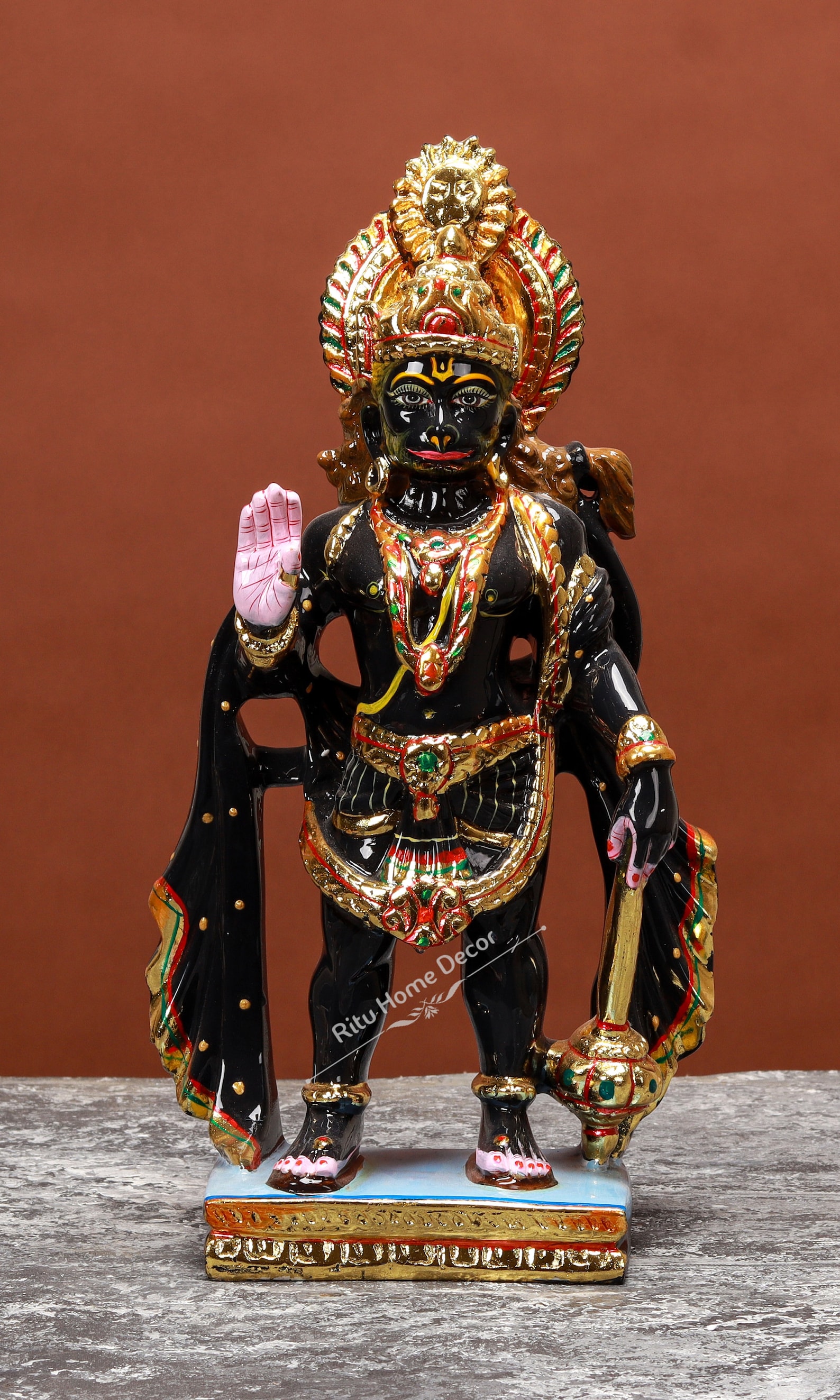 God Bajrang Bali Statue - Hanuman Ji Idol - Ram Bhakt Hanuman Statue ...