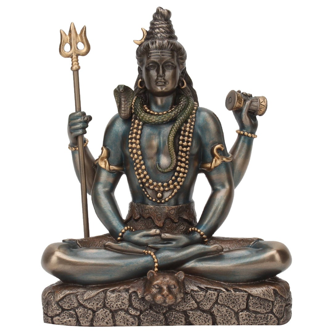 Lord Shiva Statue - God Mahadev Meditation Idol - Bhagwan Shankar ...