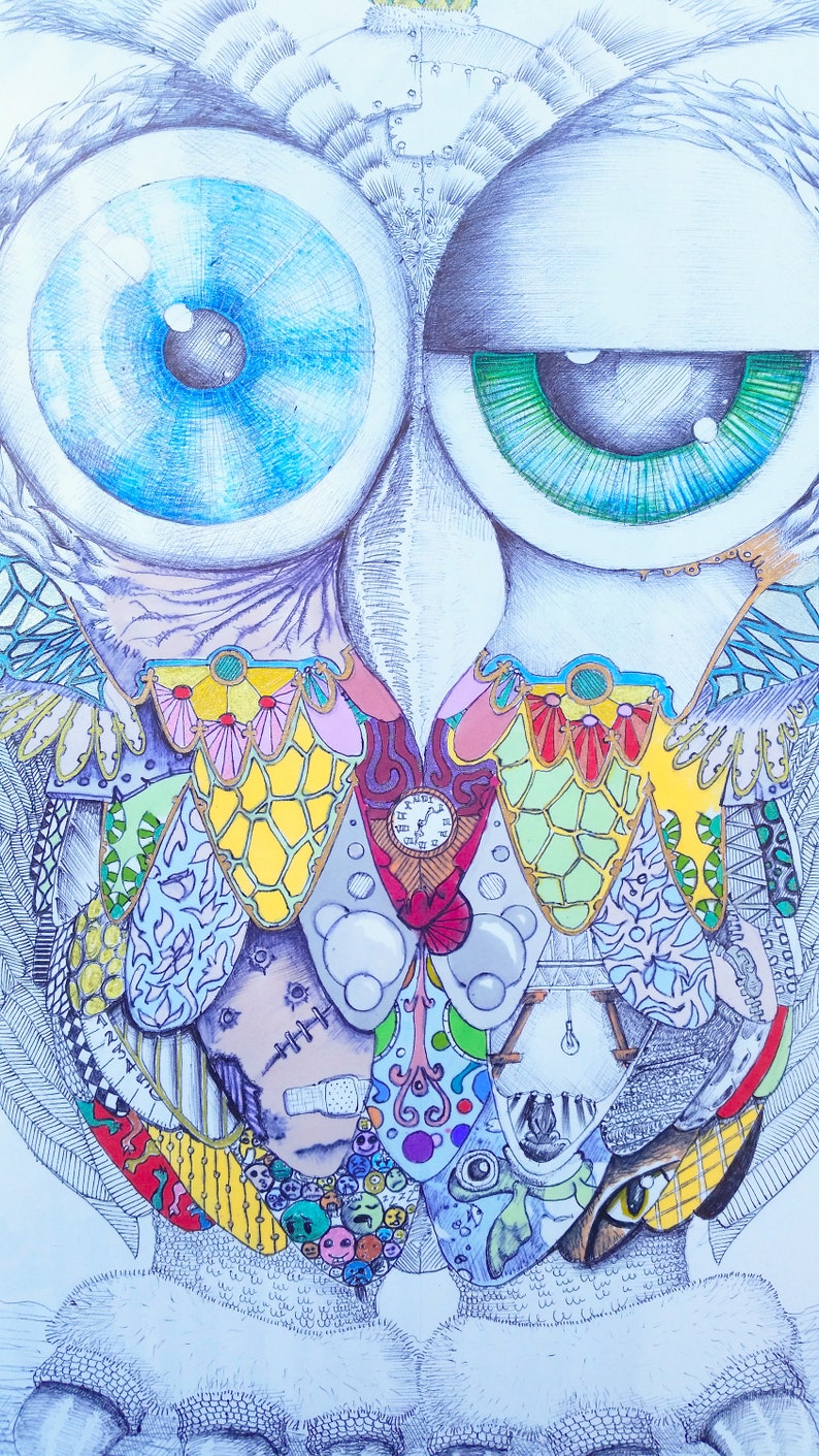 The Eye of the Owl - Etsy