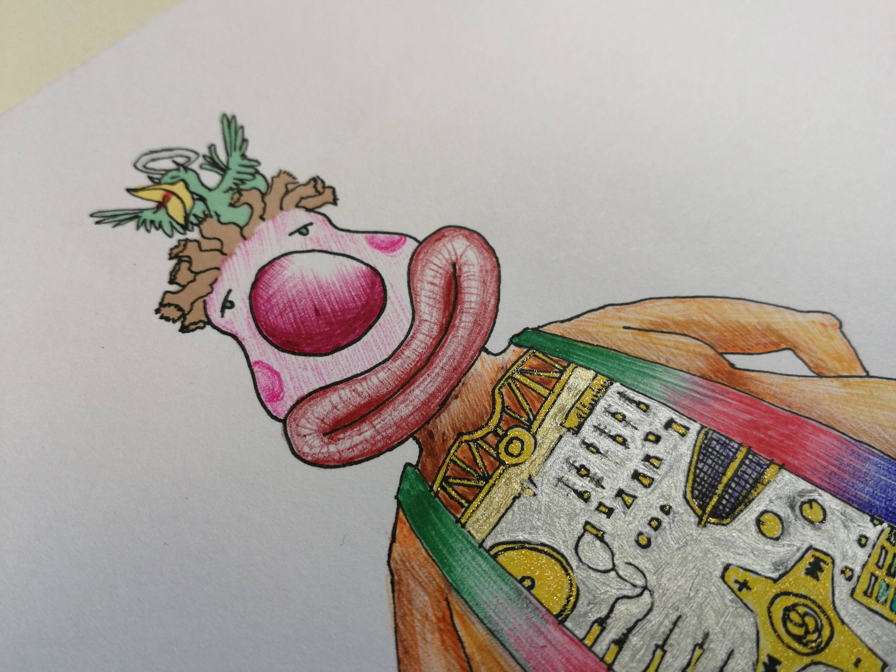 The Mechanics of the Clown 2/2 - Etsy