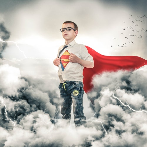 Superhero Digital Background Digital Backdrop for Composite - Etsy