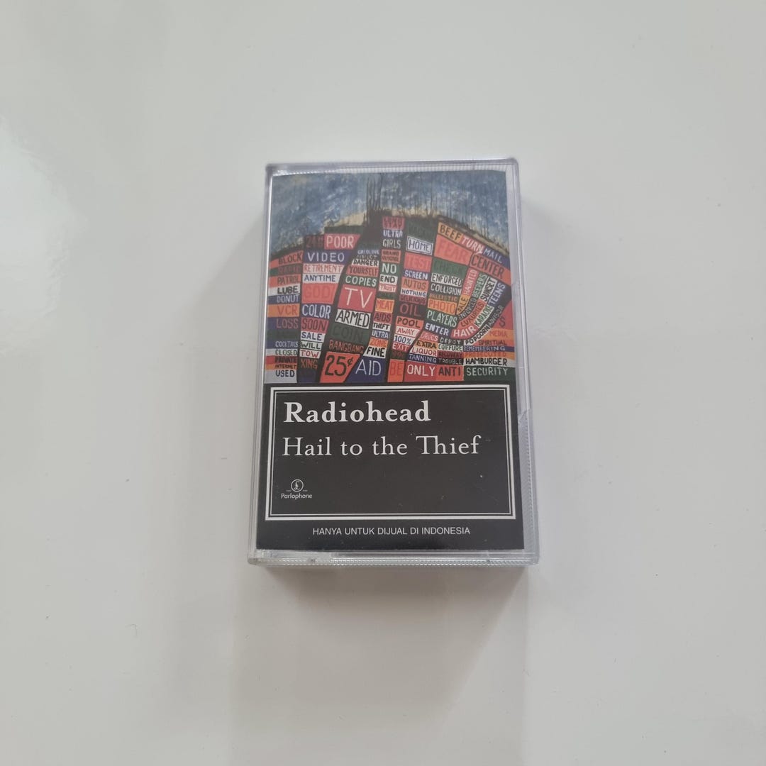 Radiohead : Hail to the Thief (2003) - Audio Cassette Tape - Etsy