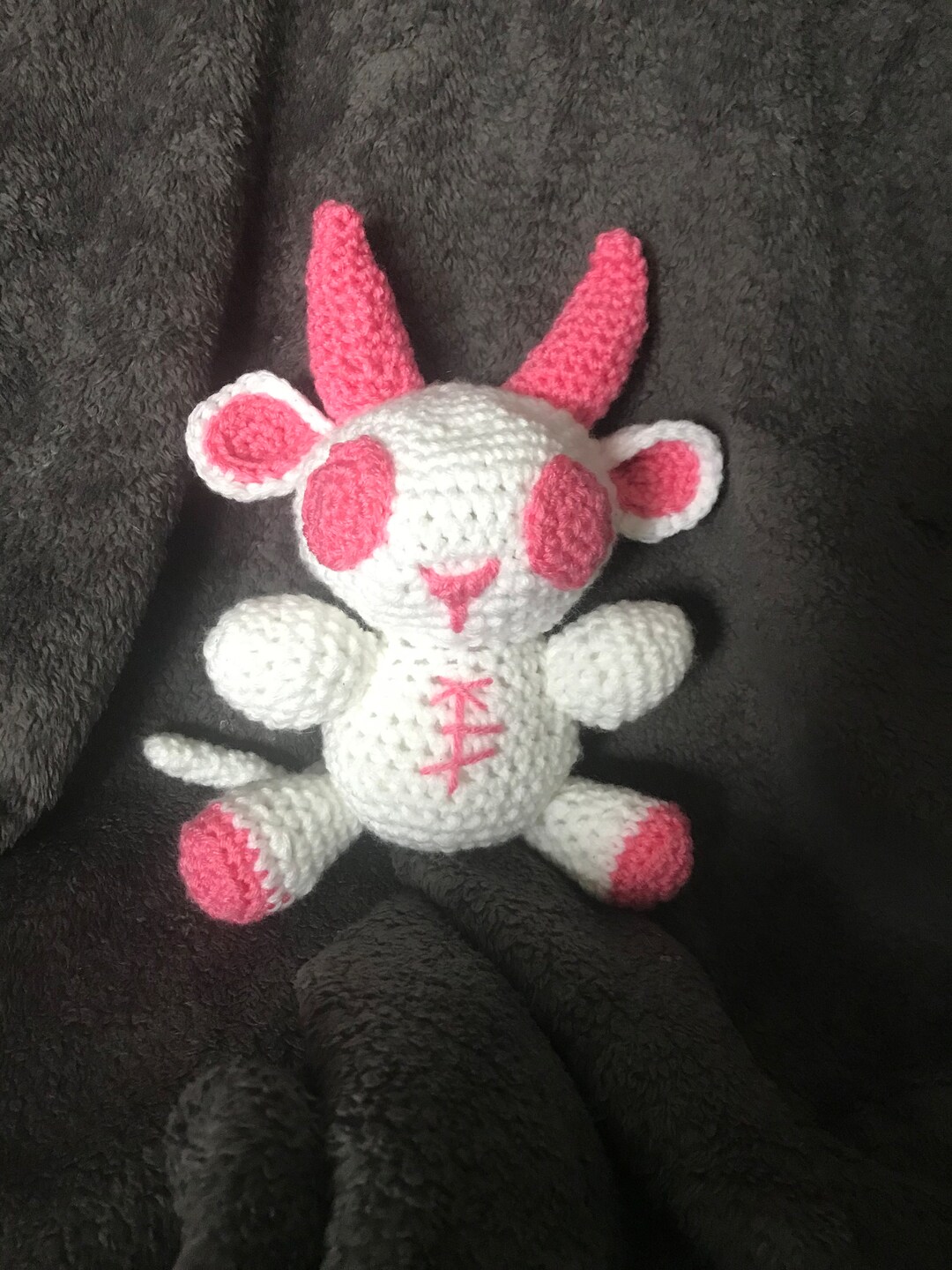 Cute Goat Demon - Etsy