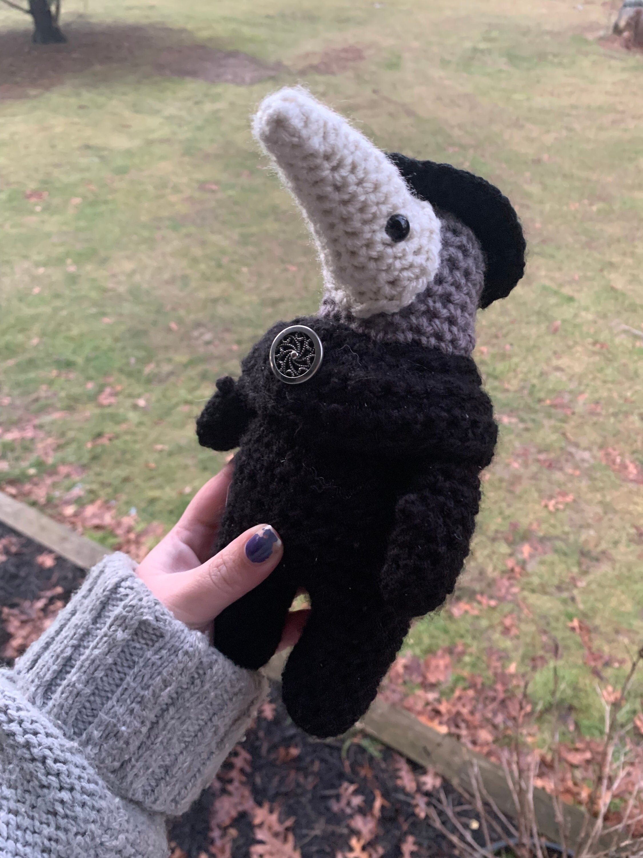 Dark Soul Plague Doctor Plush - Etsy