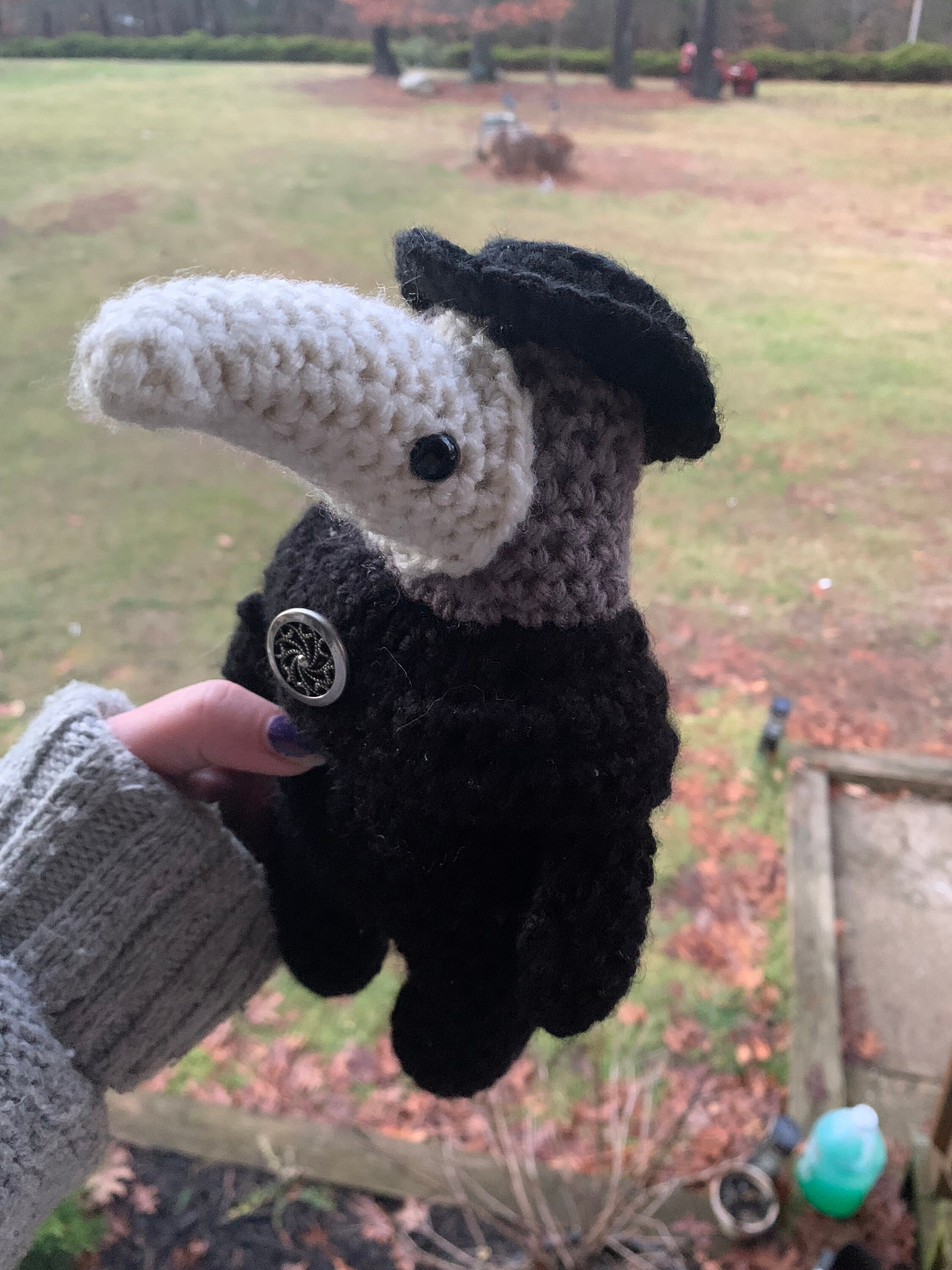 Dark Soul Plague Doctor Plush - Etsy