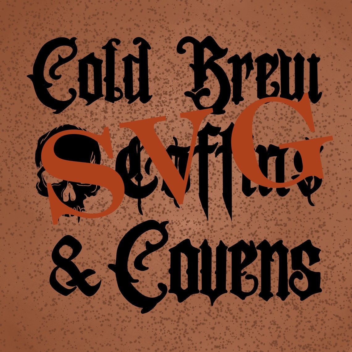 3 Pack Skull Coffee, Espresso, Cold Brew SVG - Etsy