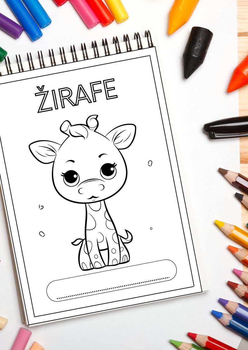 Coloring Book, Pages, Kids Craft, Animal, DIY, Fingers, Childhood ...