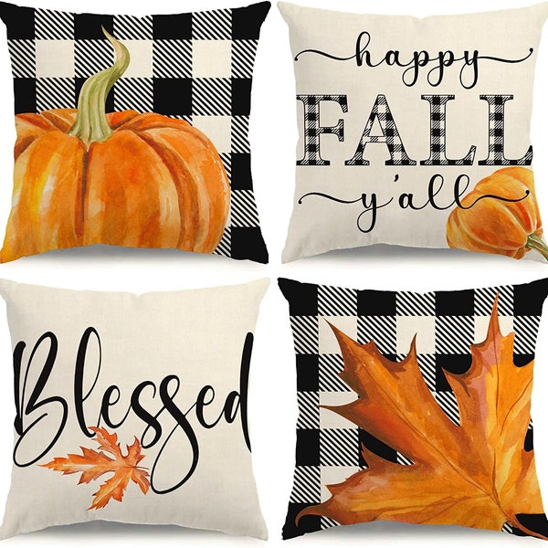 Fall Pillow - Etsy
