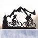 Bicycle Wedding Cake Topper,bicycle Lovers Cake Topper,mountain Wedding ...