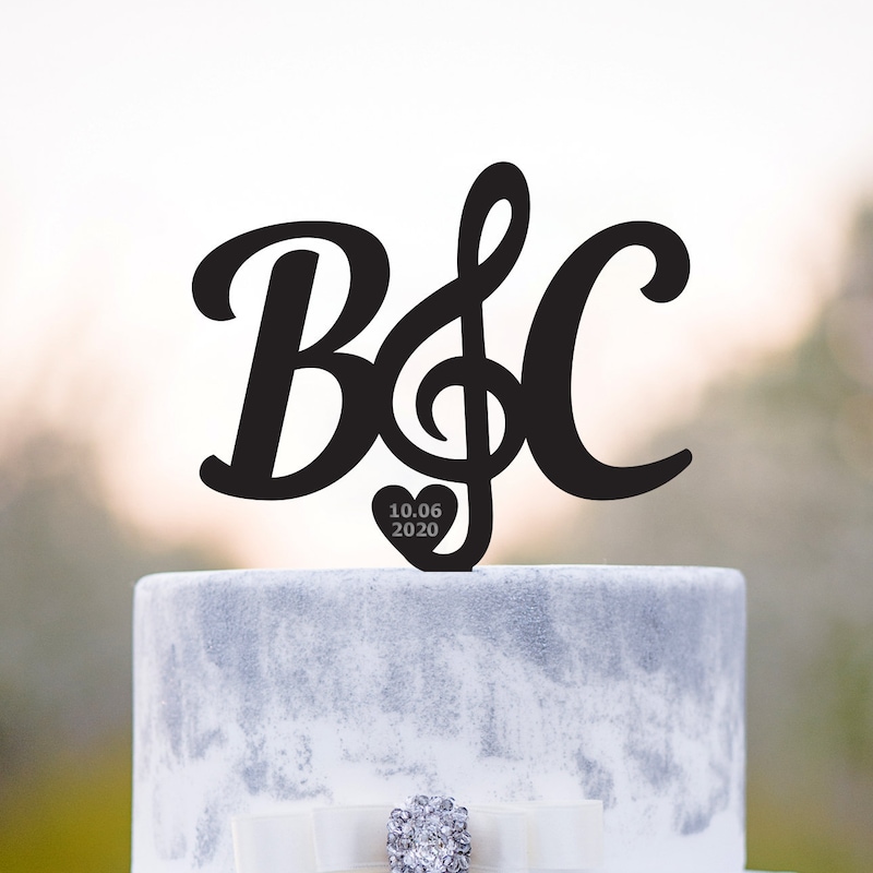 Music Cake Toppers - Etsy