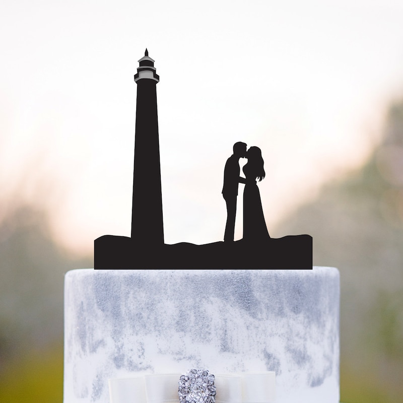 Lighthouse Cake Topper - Etsy