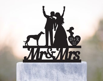 Personalised Acrylic Greyhound Racing Birthday Cake Topper - Etsy