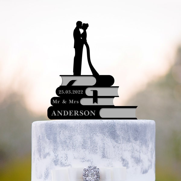 Book Cake Topper - Etsy Canada