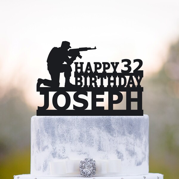 Soldier Birthday - Etsy