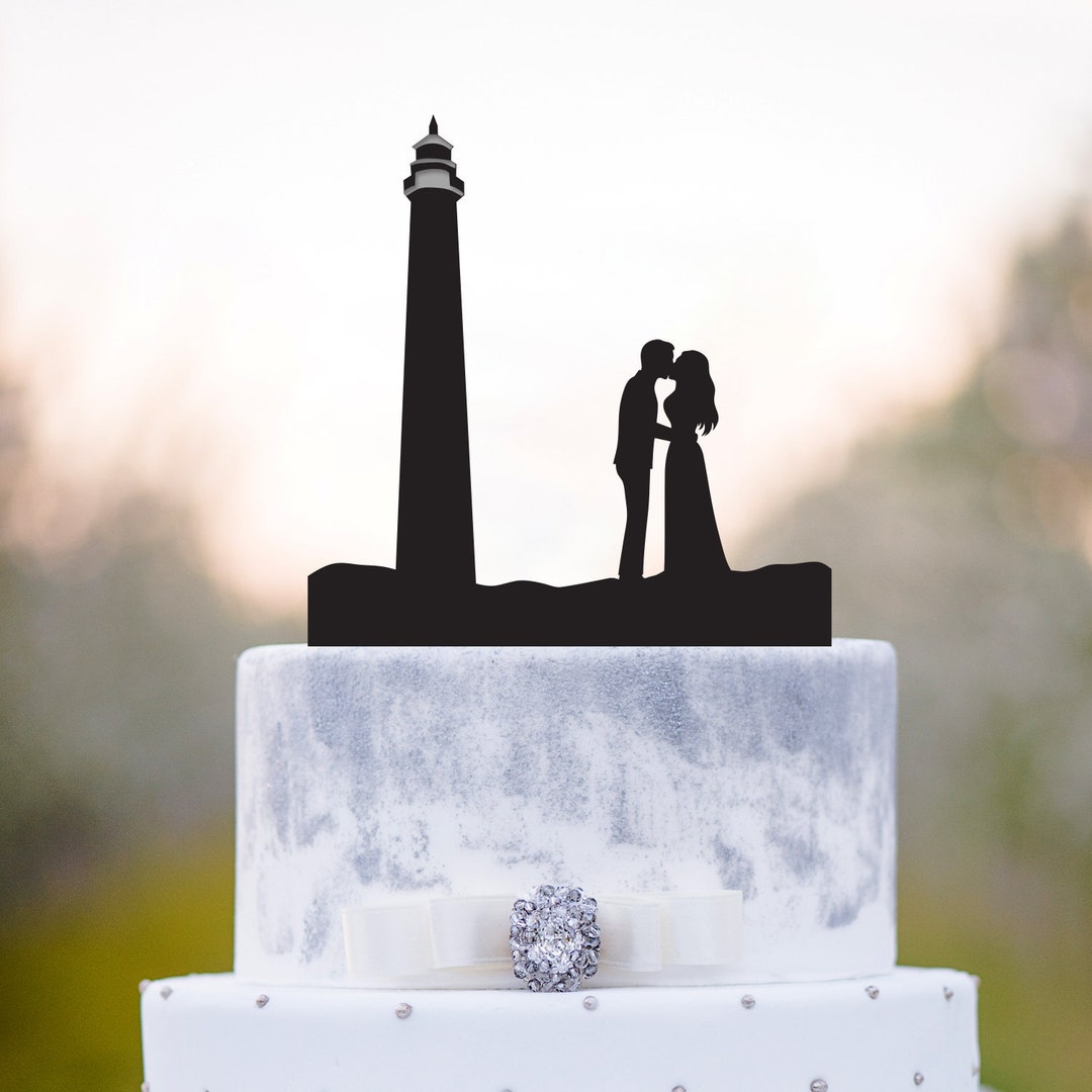 Lighthouse Nautical Cake Topper,lighthouse Wedding Cake Topper,lighthouse Cake Topper,lighthouse ...