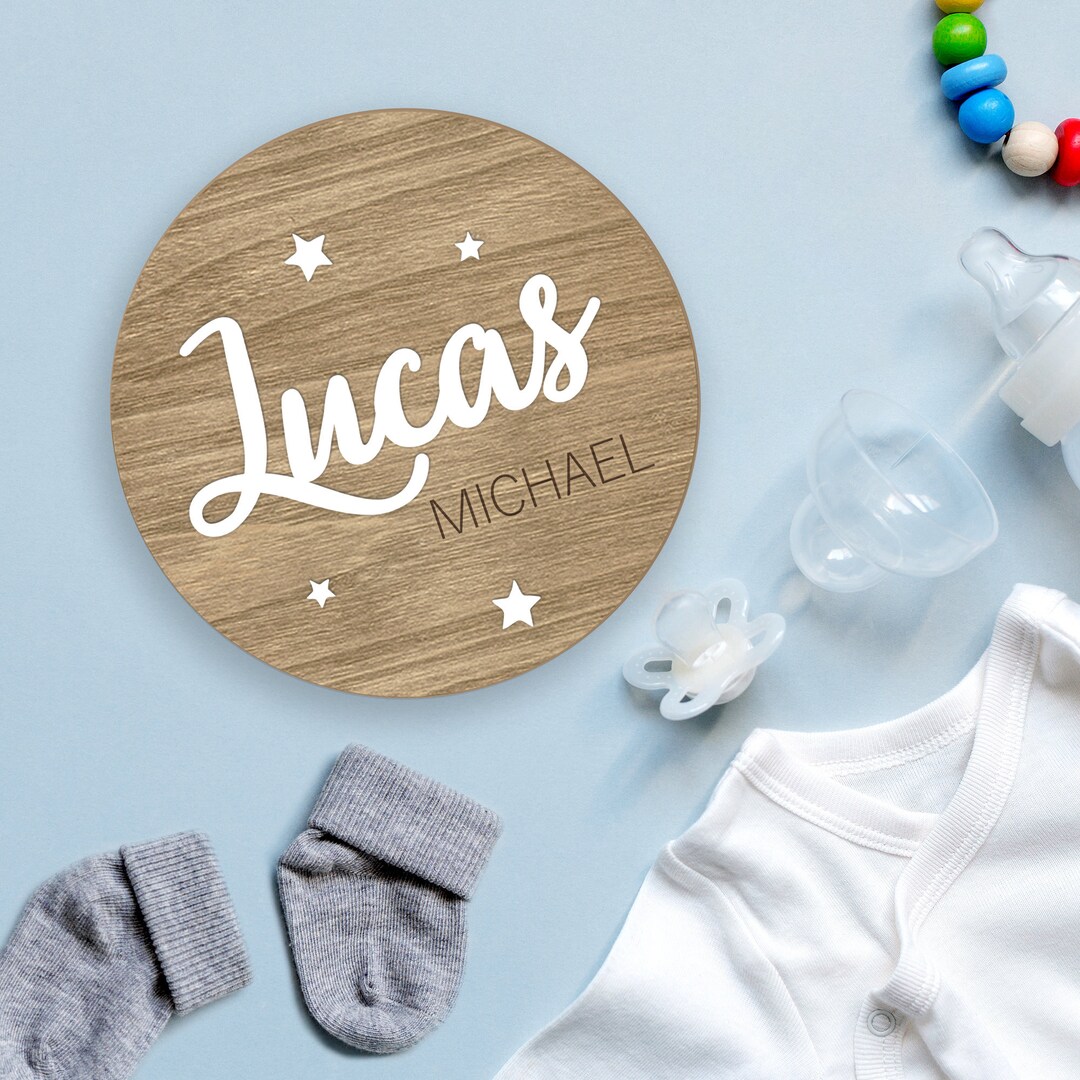 Baby Arrival Sign, Custom Baby Sign, Hello World My Name is Sign, Birth ...