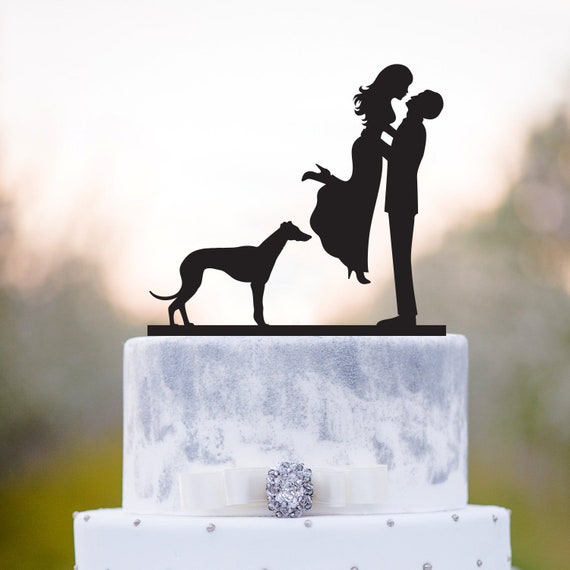 Greyhound Wedding Cake Toppermartingale Greyhound Cake - Etsy