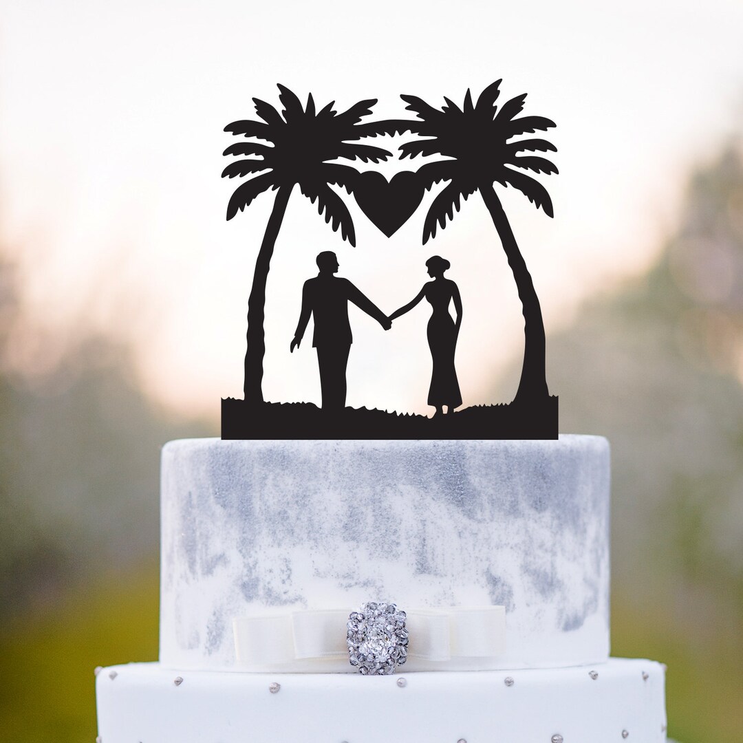 Beach Cake Toppers Wedding Cakes - Wedding Blog