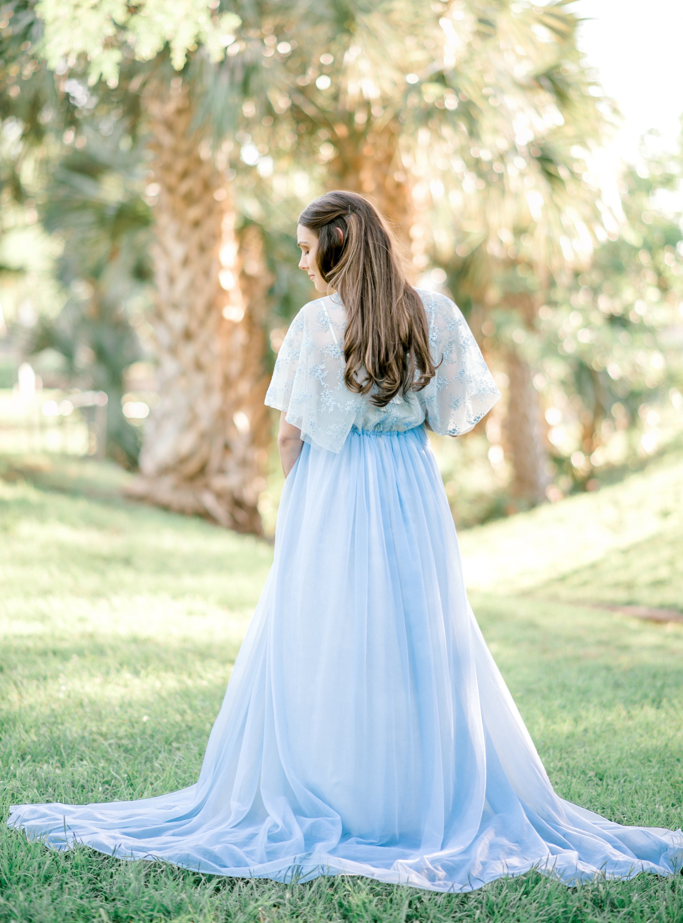 TULLE MATERNITY ROBE for maternity photo shoot Mother to Be | Etsy