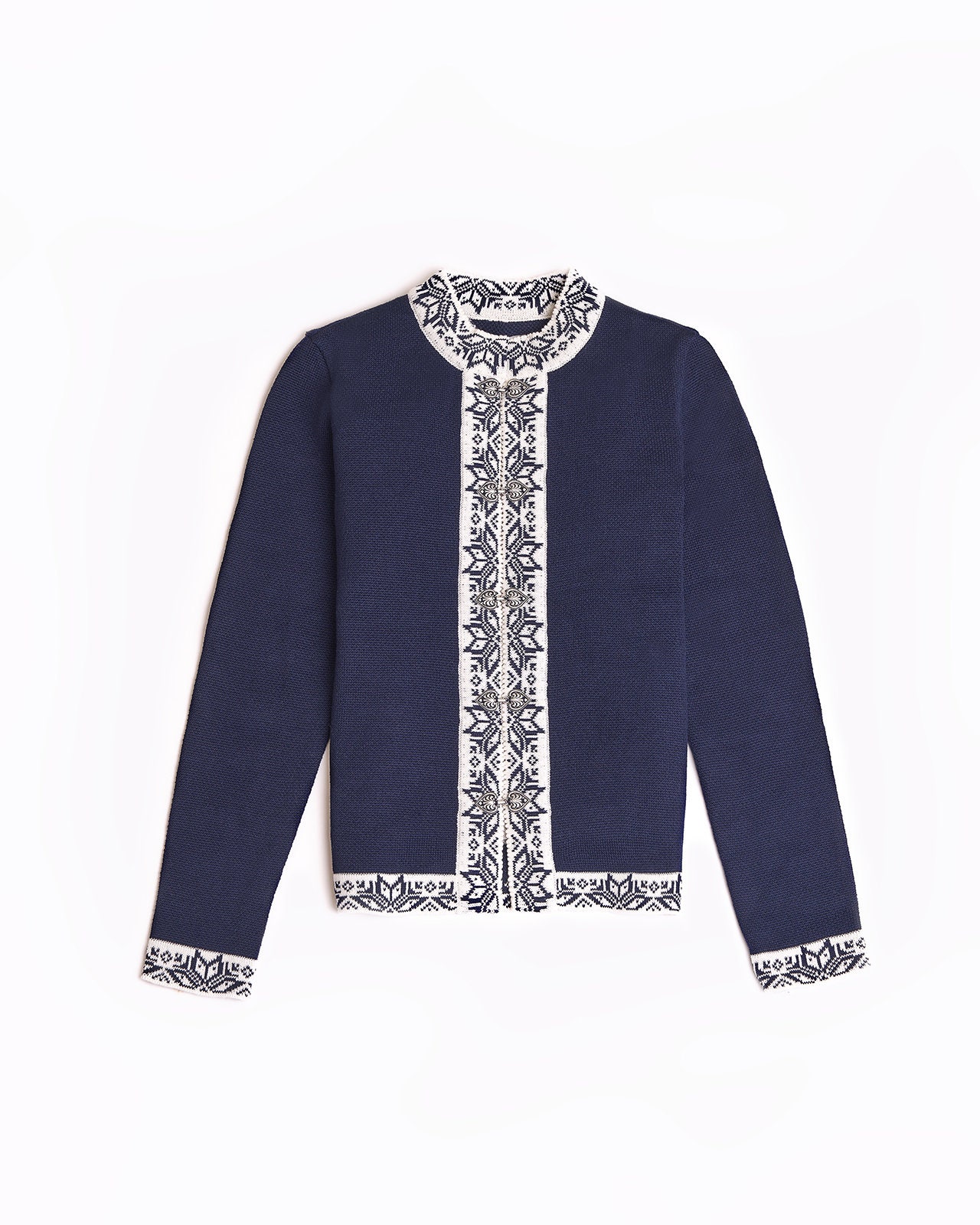 Merino Wool Cardigan, Ornament - Etsy