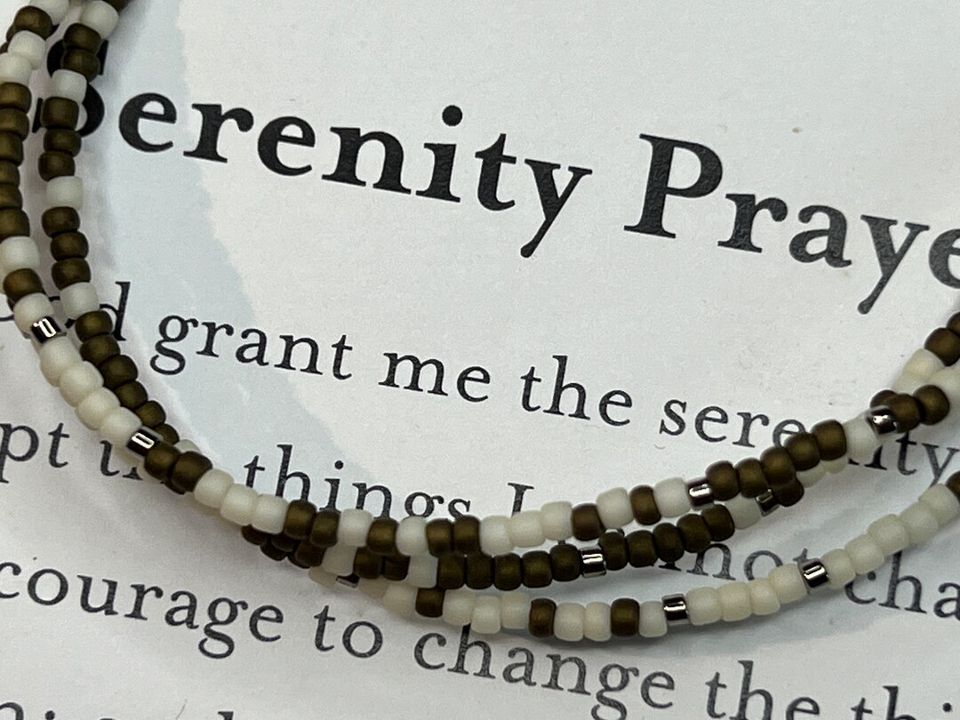 Serenity Prayer Morse Code Wrap Bracelet - Etsy