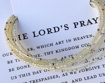 Morse Code Lords Prayer - Etsy