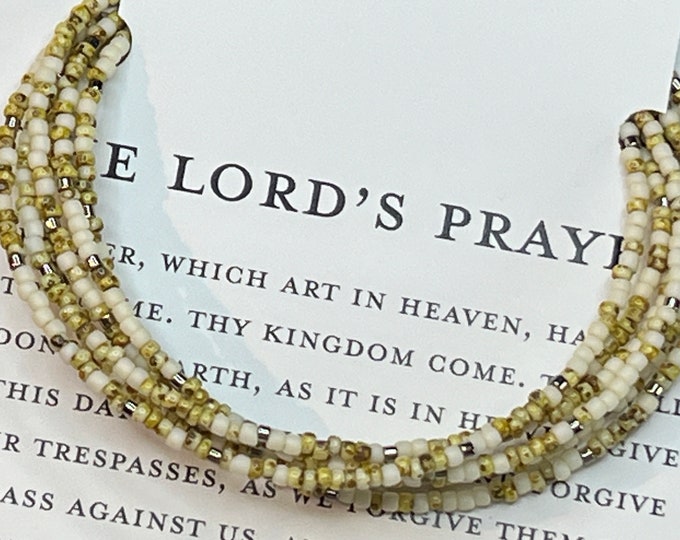 The Lord’s Prayer Morse Code Multi-wrap Bracelet New Colors!! - Etsy