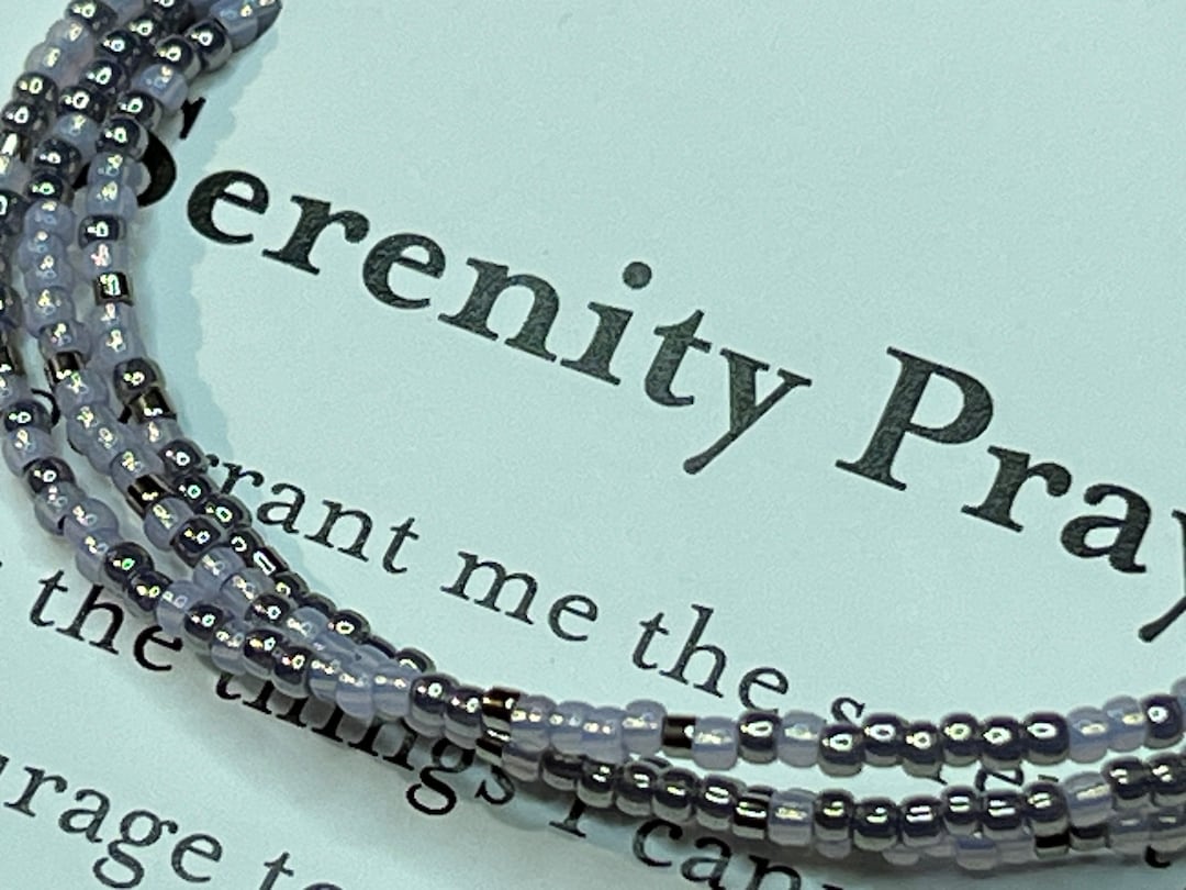 Serenity Prayer Morse Code Wrap Bracelet - Etsy