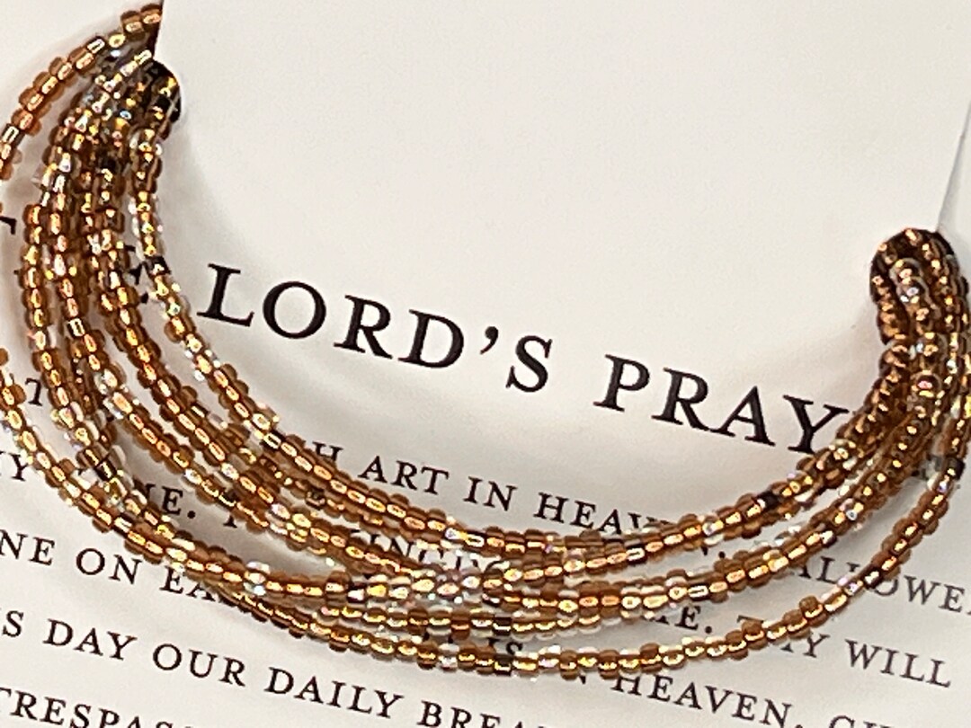 Morse Code the Lords Prayer Multi-wrap Bracelet - Etsy