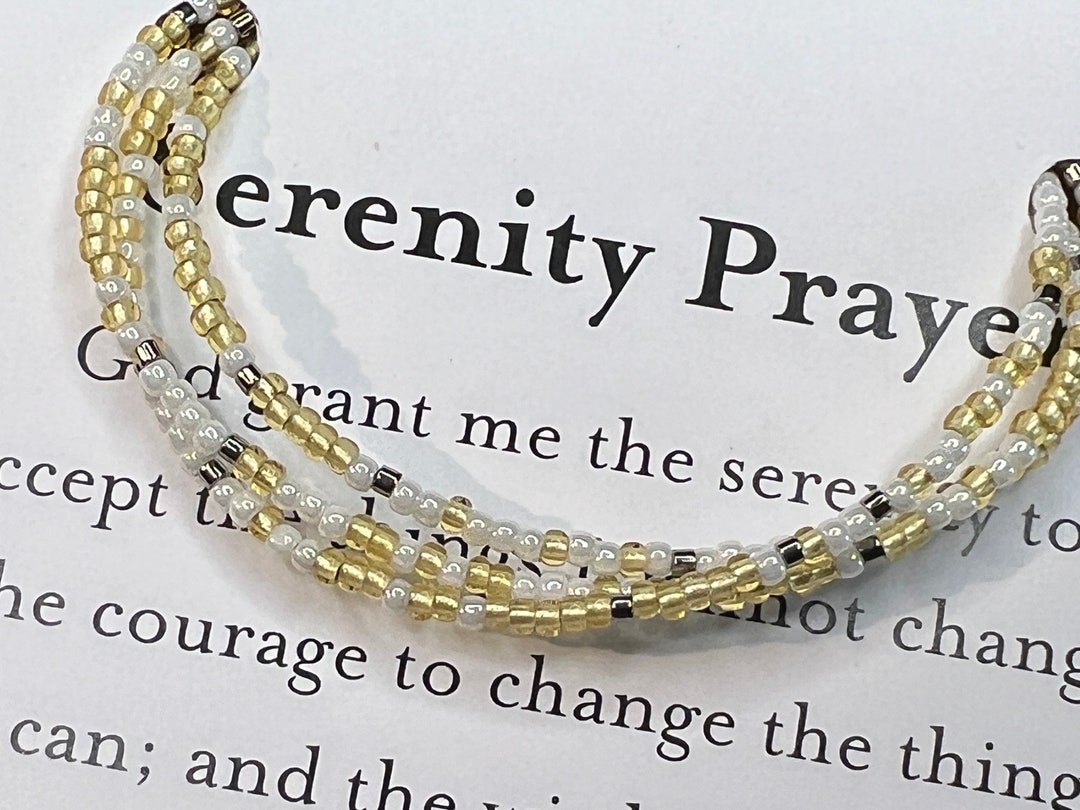 Serenity Prayer Morse Code Wrap Bracelet - Etsy