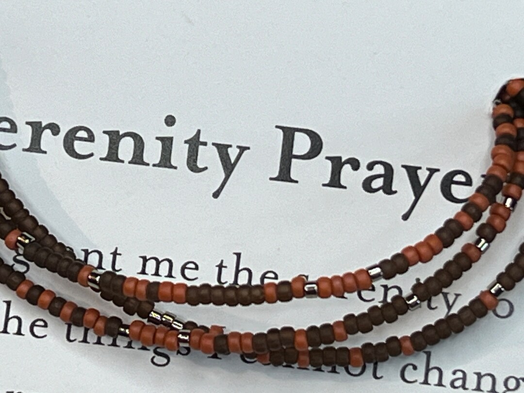 Serenity Prayer Morse Code Wrap Bracelet - Etsy