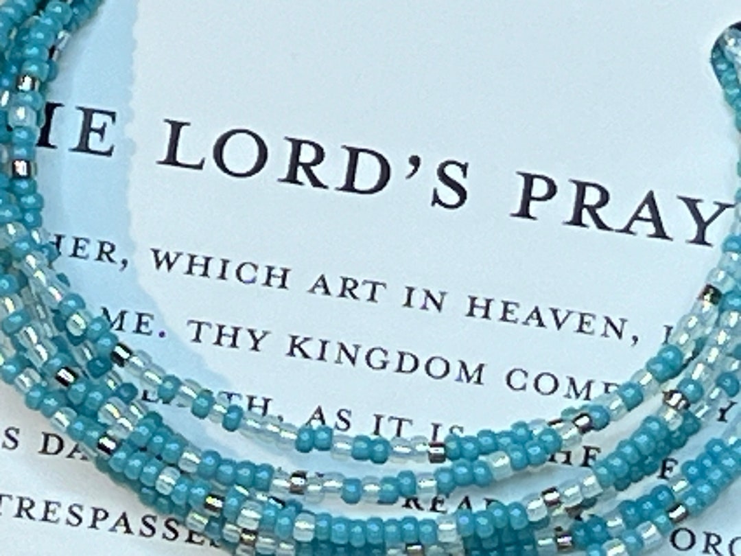 The Lords Prayer Morse Code Multi-wrap Bracelet - Etsy