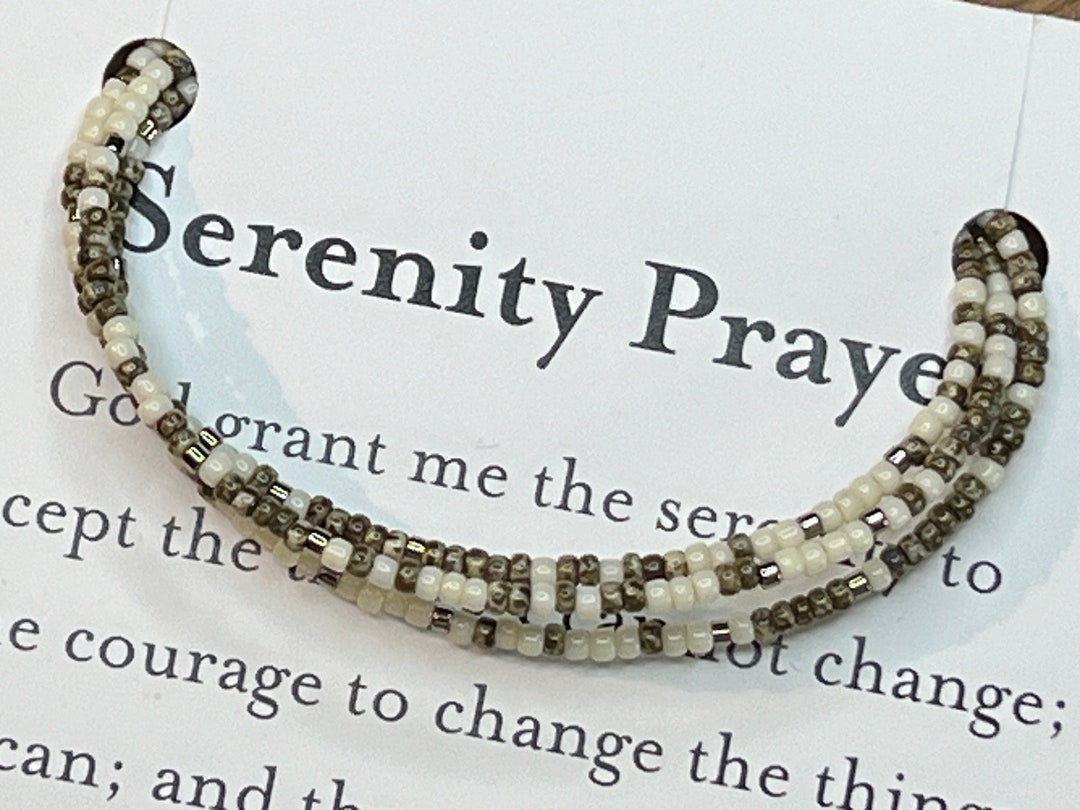 Serenity Prayer Morse Code Wrap Bracelet - Etsy