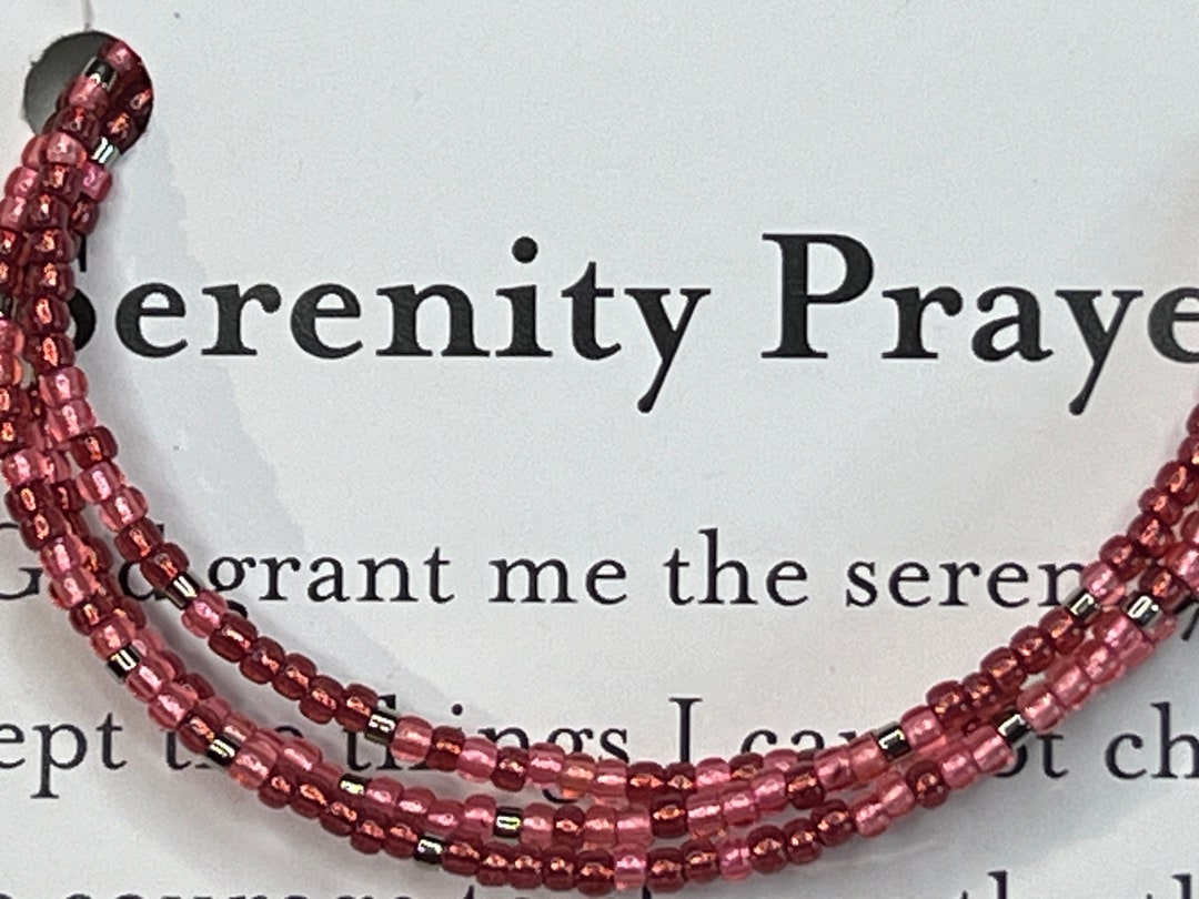 Serenity Prayer Morse Code Wrap Bracelet - Etsy
