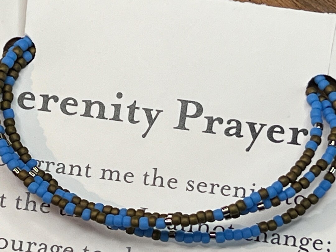 Serenity Prayer Morse Code Wrap Bracelet - Etsy