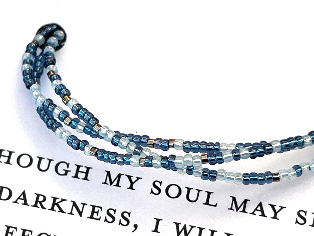 Sarah Williams Poem in Morse Code Wrap Bracelet/necklace - Etsy